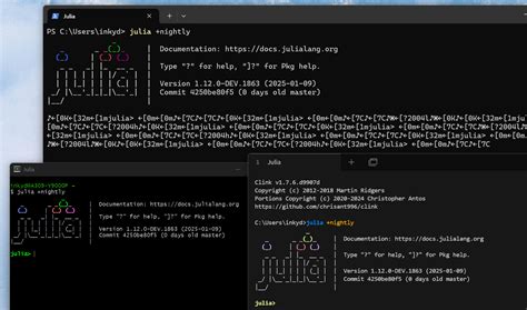 Julia Nightly Repl Has Broken Prompt Internals Julia Programming Language