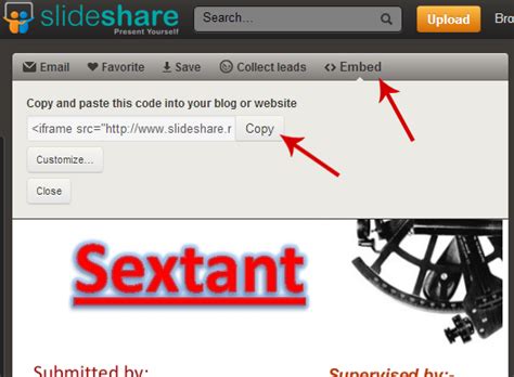 How To Embed Slideshare Powerpoint Presentation In Blogger ~ My Blogger Lab
