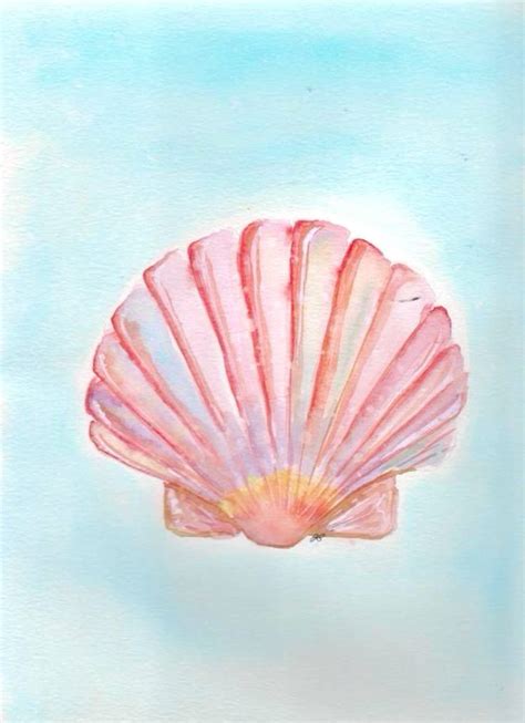 Beachy Seashell Poster Wall Inspo