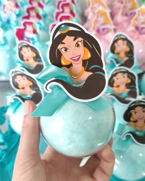 Princess Candy Favors Set Of 10 Princess Birthday Party Candy Tubes