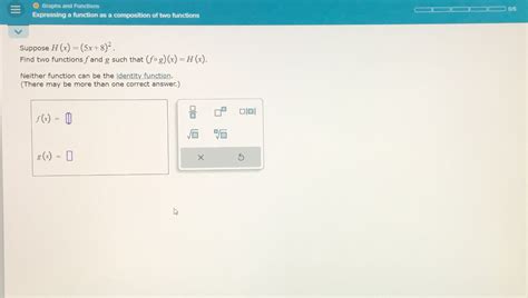Solved Graphs And FunctionsExpressing A Function As A Chegg Com