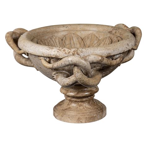 Large Carved Marble Tazza From Florence For Sale At 1stdibs