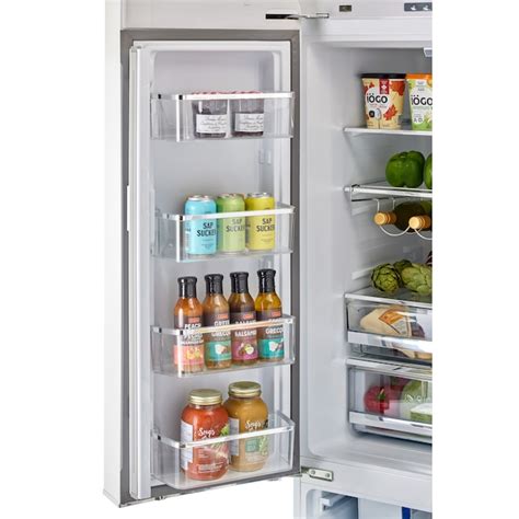 Unique Classic Retro Counter Depth 214 Cu Ft French Door Refrigerator