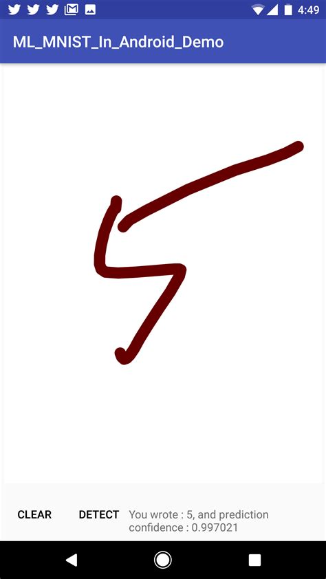 Github Audhilandroidmnistdemo