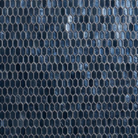 Ivy Hill Tile Glimmer Midnight Blue 1161 In X 1173 In Polished