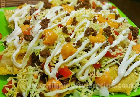 How To Make Beef Nachos Filipino Style Ricomoren
