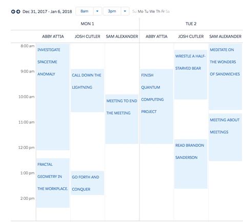 Calendar — Skuid V1304 Documentation