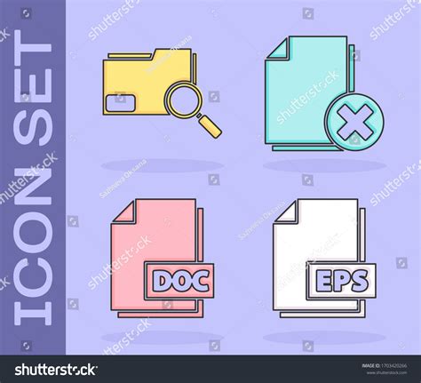 set eps file document search concept stock vector royalty free 1703420266 shutterstock
