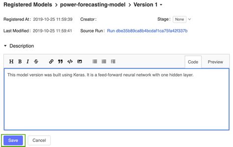 Mlflow Model Registry Example Azure Databricks Microsoft Learn
