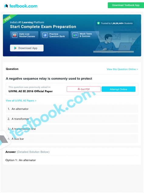 A Negative Sequence Relay Is Commonly Used To Prot 604613aa0b2848247ae493b9 Pdf