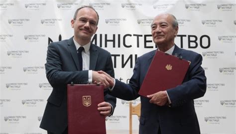 Україна та Японія підписали меморандум про співробітництво у сфері правосуддя Читайте на Ukr Net