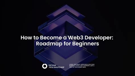 How To Become A Web3 Developer Roadmap For Beginners Metana