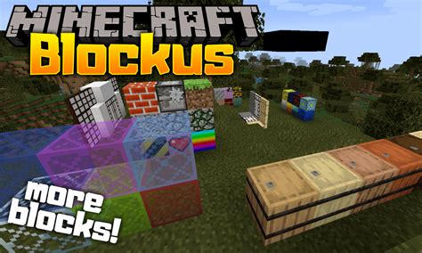 Blockus Mod 1 19 2 1 18 2 Just Add Too Many New Blocks Mc Mod Net
