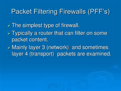 PPT Firewalls PowerPoint Presentation Free Download ID