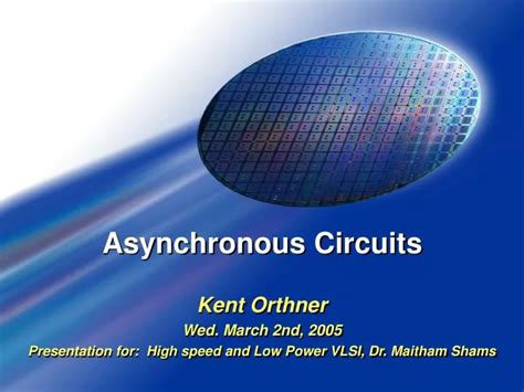 Ppt Asynchronous Circuits Powerpoint Presentation Free Download Id