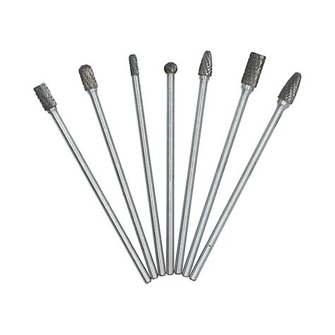 Extra Long Tungsten Carbide Burr Rotary Files Rust Remover Polishing