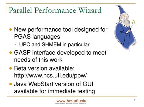 Ppt Performance Analysis Tools For Partitioned Global Address Space Programming Models