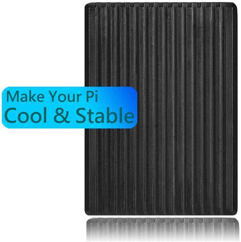 Tytion Raspberry Pi 4 Armor Aluminum Alloy Case Wi Grandado