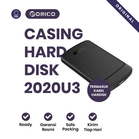 Jual Casing Hardisk External Hdd External Case 2 5 Orico 2020u3 V1 2 5 Inch Sata Usb 3 0