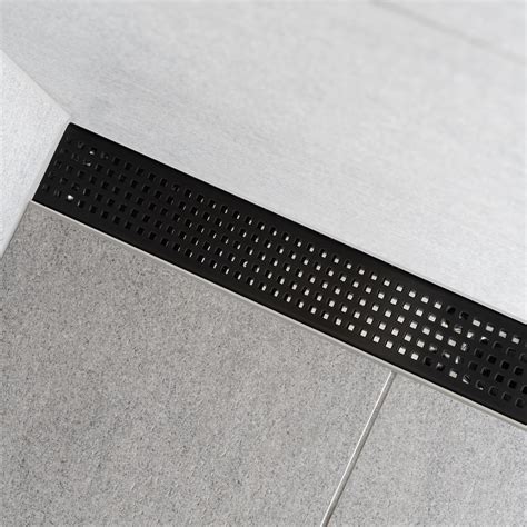 Purus Line Rist Chess 700mm Matt Svart Megaflisno