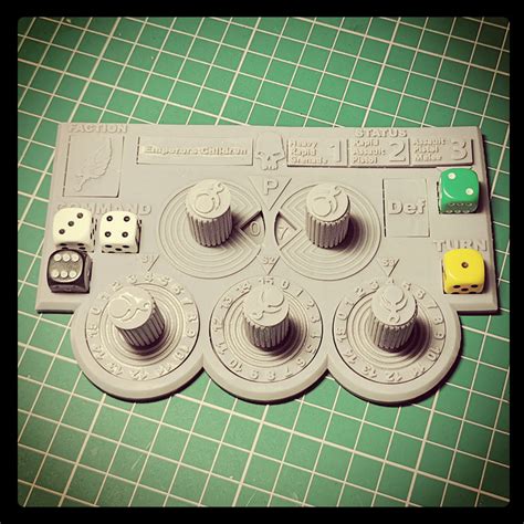 Stl File War Hammer 4tk Turn Tracker Game Tracker Ultimate 🔨・3d