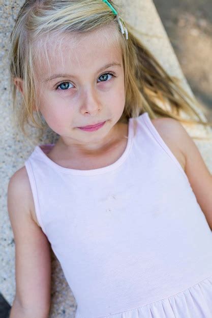 Premium Photo Portrait Of Cute Girl