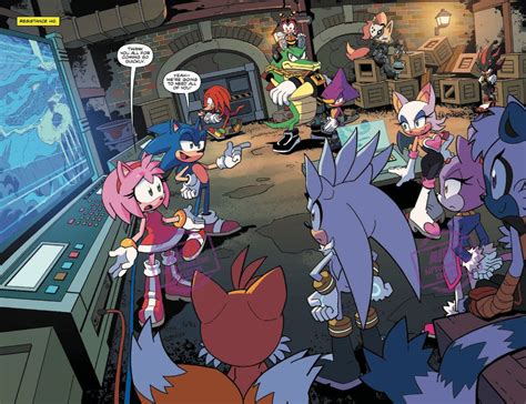 Idw Sonic Issue 9 Characters R Sonicthehedgehog