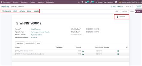 Transfers In Odoo 16 Inventory Odoo V16 Enterprise Edition Book