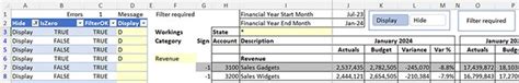 Excel Tips Automated Row Hiding In Excel Reports Intheblack