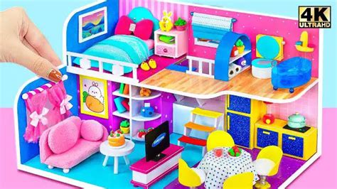 کاردستی با کارتون خانه مقوایی 2 طبقه برای حیوانات