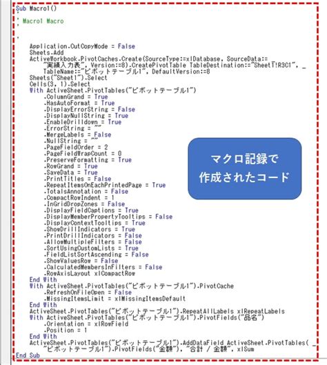 Excelの多彩な機能を自動化！実例で学ぶvbaコーディングの手順 Excelとaccessの学習室