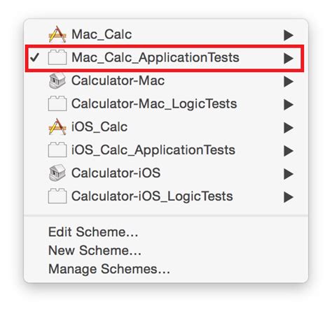 Appendix B Transitioning From OCUnit To XCTest