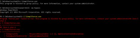 Executing Commands And Bypassing Applocker With Powershell Diagnostic