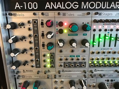 MATRIXSYNTH Module Mutable Instruments Eurorack System With Doepfer A Powered Case