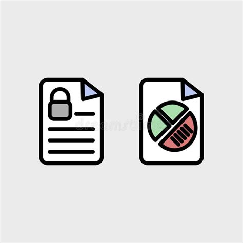 Document Symbol Vector Set Stock Illustration Illustration Of Graphics 352168182