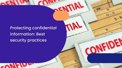 How To Handle Sensitive Information Or Records Securely