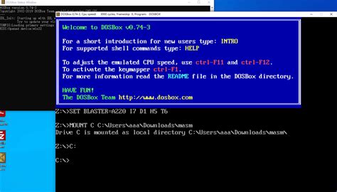 Configuring DOSBox And Its Window Size Menghuan S Blog