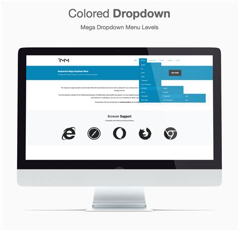 responsive bootstrap 4 mega dropdown menu rtl supported pomento