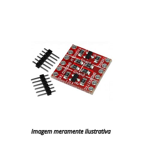 Conversor de Nível Lógico V Bidirecional Canais SmartProjects Brasil Componentes