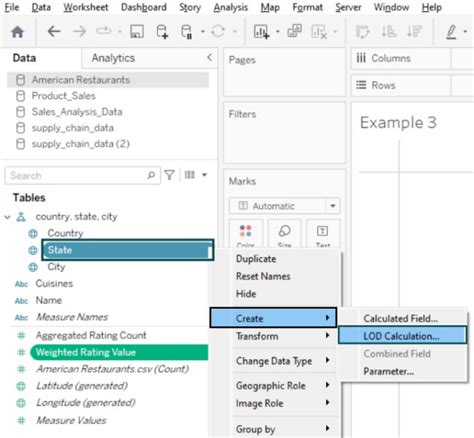 Tableau Fixed Function Syntax Examples How To Use