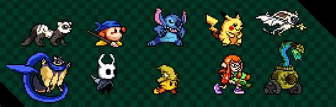 Rivals Of Aether Custom Sprites [pixelart] By Waterpixelart On Newgrounds