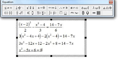 How To Use Word Equation Editor Tessshebaylo