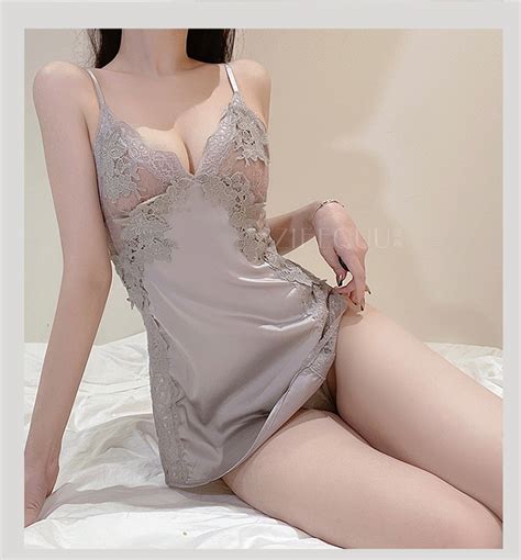 姿趣性感纯欲情趣内衣蕾丝诱惑激情睡衣套装红色吊带睡裙批发6028 阿里巴巴