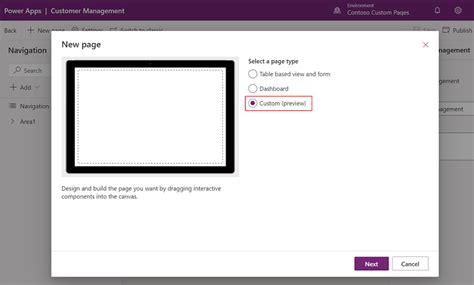 Opening A Custom Page To Capture Entity Details For Case Rejection In Model Driven Apps