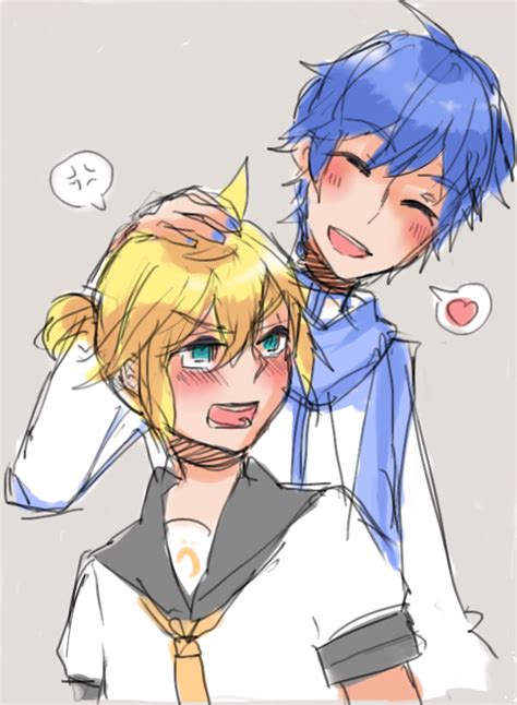 Kaito X Len By Orange On Deviantart