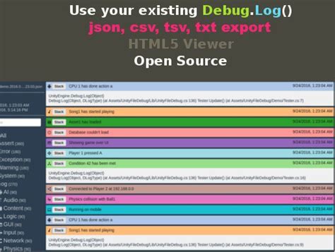 Unity File Debug Unity Asset Store