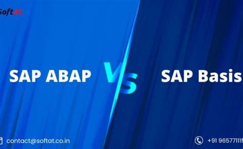 Sap Abap Vs Sap Basis