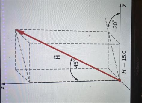 solved find the components of the vector h below write h as