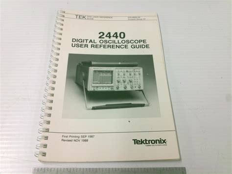 Tektronix Inc Tek 070 6600 00 2440 Digital Oscilloscope Manuals Bmi Surplus