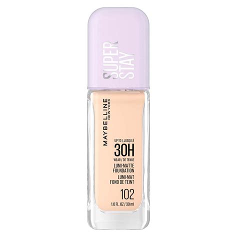 Maybelline Superstay Lumi Matte Foundation 102 Shop Foundation At H E B
